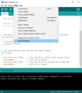 Make A Tiny Arduino With Just One IC Using The ATtiny Or ATtiny