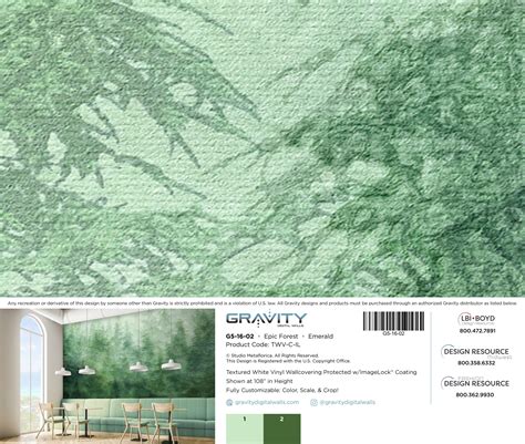 G5 16 02 Tree Series • Epic Forest Emerald — Gravity Digital Walls