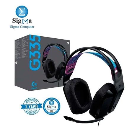 Logitech G335 Wired Gaming Headset Black Logitech 2749 Egp