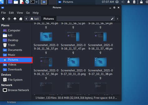 How To Take Screenshot In Kali Linux Tpoint Tech