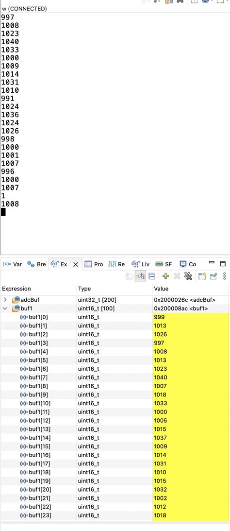 Stm32f407 Buffer Printing Haluarttransmit Stmicroelectronics Community