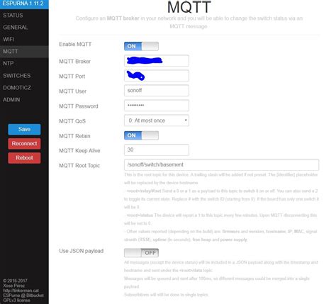 Mqtt And Espurna On Sonoff Basic Home Assistant Os Home Assistant Community