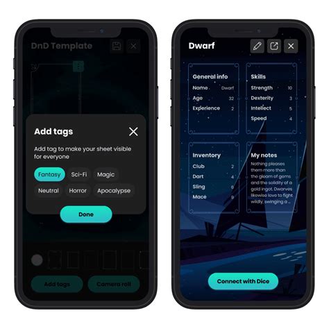 Character Sheet App With IoT Integration Case Study By Celadonsoft