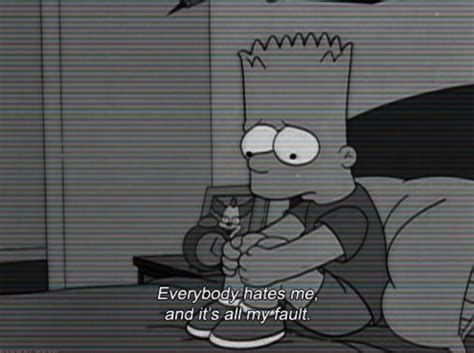 Bart Simpson Sad Wallpapers Wallpaper Cave