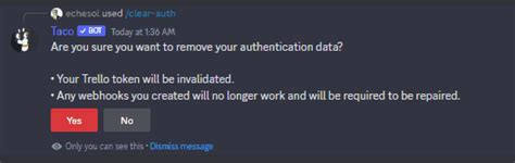 Clear Auth Fails When Token Removed From Trello · Issue 105 · Trello