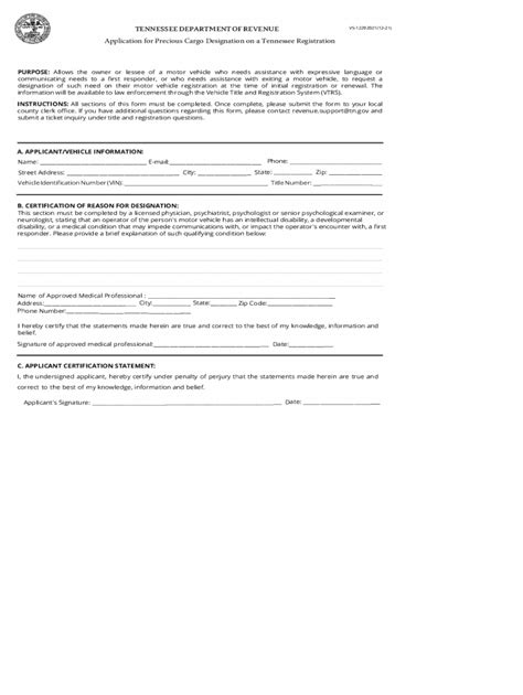 Fillable Online Tennessee Department Of Revenuefillable