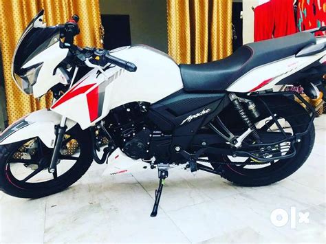 Tvs Apache Rtr 160 2v Bs6 Pearl White Colour Motorcycles 1773052690