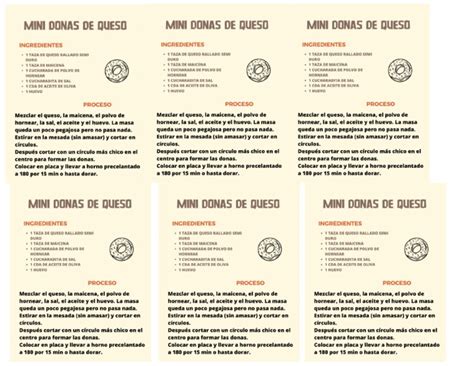 Receta Para Imprimir Pdf