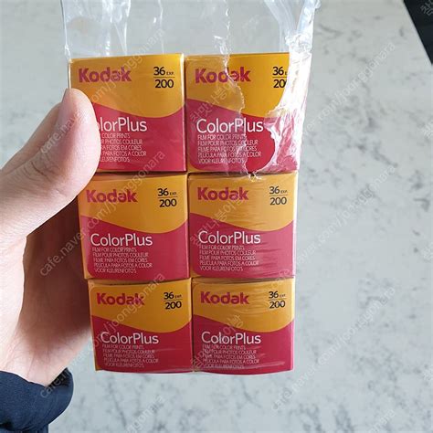코닥 컬러필름 컬러플러스 200 36컷 필름즉석카메라 중고나라