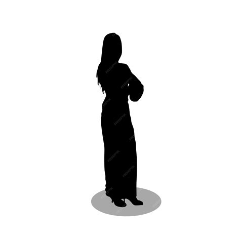Vector De Silueta De Las Mujeres Vector Premium