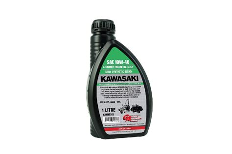 Kawasaki Oil Sae 10w40 Semi Synthetic 4 Stroke Engine 1l Mowers Galore