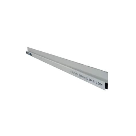 Serrated Feather Edge Lightweight Aluminium 113mm Face Wallboard