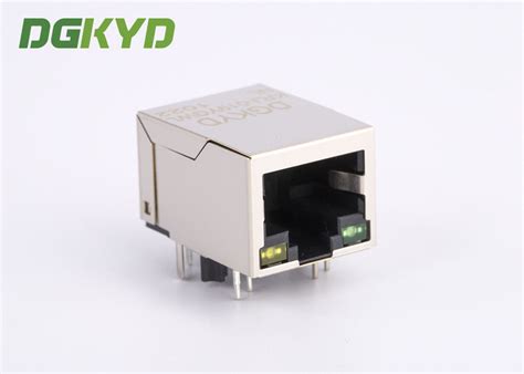 Ieee 802 3 Single Port 8p8c Rj45 Connector With 100 Base Tx Filter For Computer