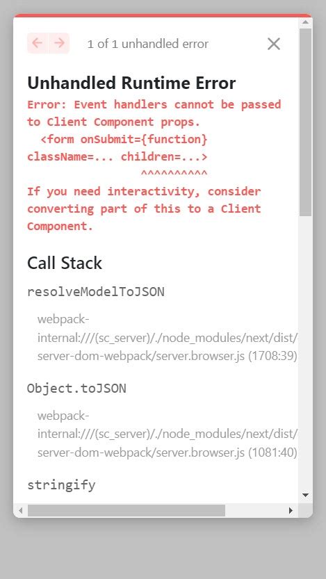 Mistake In Error Message Issue 42661 Vercel Next Js GitHub