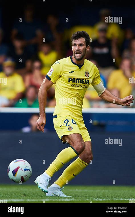 Alfonso Pedraza Villarreal CF In Action During The LaLiga Match Between Villarreal V