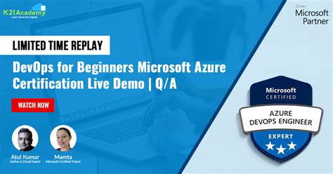 replay available [automated masterclass] [az 400] microsoft azure devops df k21academy