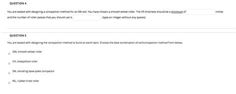 solved question 4 you are tasked with designing a compaction