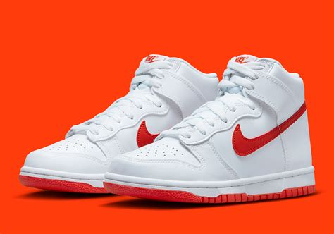 Nike Dunk High Gs White Orange Db2179 111