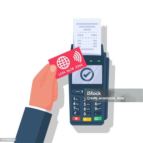 Nfc 개념입니다 방문 페이지 비접촉식 결제 개념에 대한 스톡 벡터 아트 및 기타 이미지 개념 계산대 고객 Istock