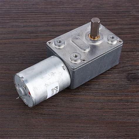 Motor De Reducción De Engranajes Dc 12v Reversible De Alto Par Turbo