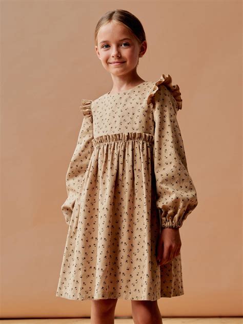 Платье CANTRY (бежевый) купить в интернет-магазине | Dresses kids girl ...