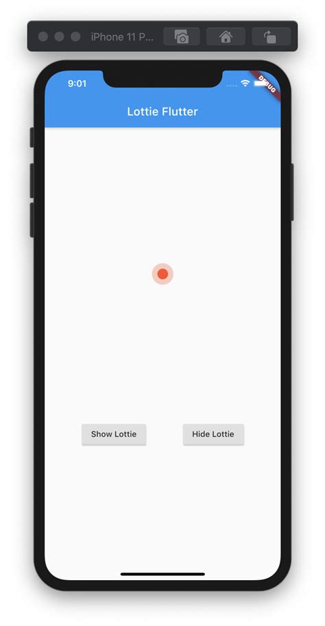 Flutter How To Show And Hide The Lottie Animation Flutter Flux