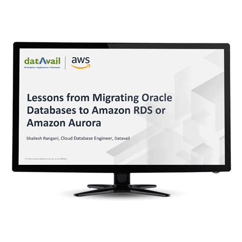 Lessons From Migrating Oracle Databases To Amazon RDS Or Amazon Aurora Datavail