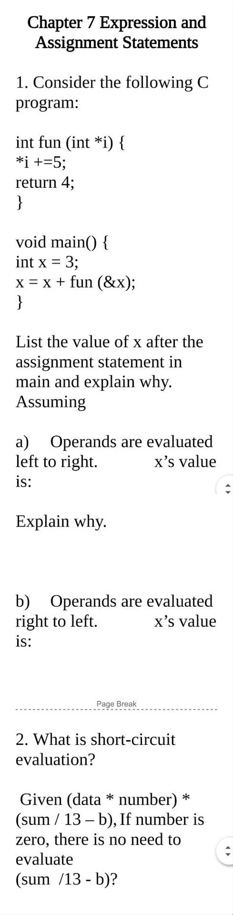 solved chapter 7 expression and assignment statements 1