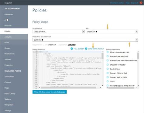 Transform Existing Soap Based Web Service To Rest Based Api Using Azure Api Management