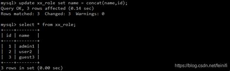 Mysql修改记录时update 字段字段字符串mysql Update Csdn博客