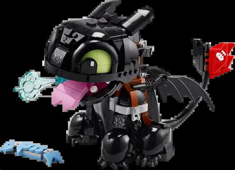 Lego How To Train Your Dragon Toothless Icons Set Brick Land