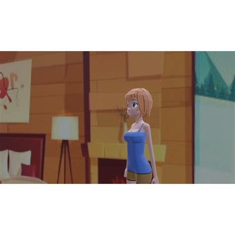 Anime Girl Characters 3d Modello Realizzato Con Blender