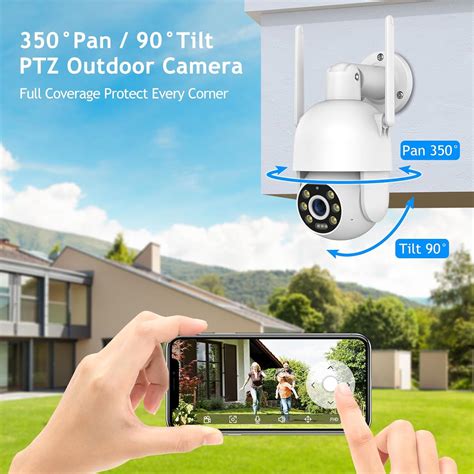 Cámaras De Seguridad Para Exteriores Cámaras Ptz De 360 Para Seguridad