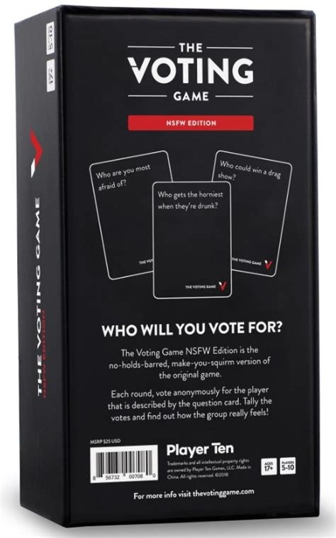 The Voting Game Nsfw Edition Kopen Bij Spellenrijk Nl