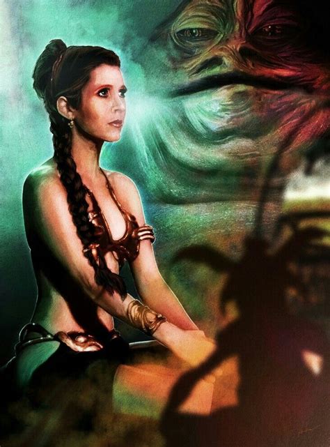 Princess Leia And Jabba The Hutt Leia Star Wars Star Wars Art Star