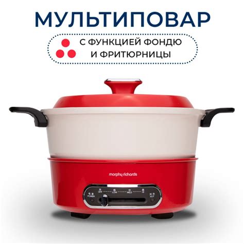 Мультиварка Morphy Richards Multifunction мультиповар 3л - купить по ...