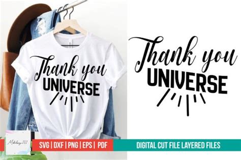 2 Thank You Universe Svg Design Designs And Graphics