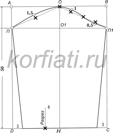 Выкройка рукава к рубашке для мальчика от А. Корфиати | Выкройки ...