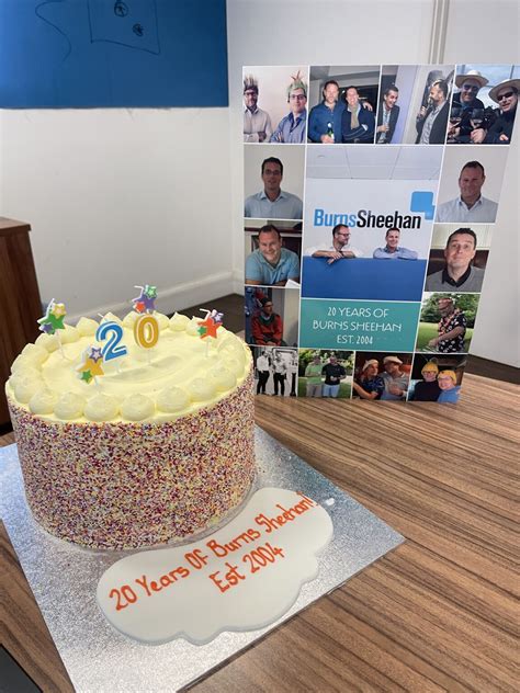 Burns Sheehan On Linkedin Celebrating 20 Years Of Burns Sheehan With A