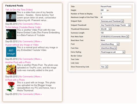 Blogger Automatic Featured Posts Widget With Thumbnails Using Labels Suhas Tech
