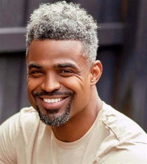 Grey Hair On Men Black And Grey Hair Men Grey Curls Men Black Men