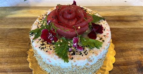 Sushi Cake Recipe
