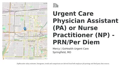 Mercy Gohealth Urgent Care Urgent Care Physician Assistant Or Nurse