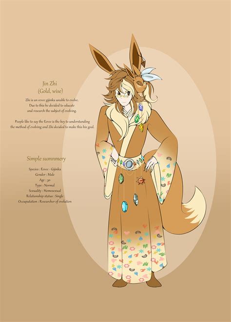 Zhi The Eevee Gijinka By Illusionsylveon On Deviantart
