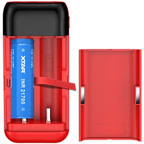 Повербанк XTAR PB2S аккумулятора 18650/20700/21700 с функцией быстрого ...