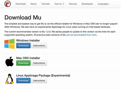 Appendix B How To Install The Mu Editor And Python Environment · A