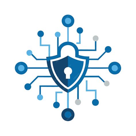 Technology Concept Flat Vector Style Illustration Featuring Encryption