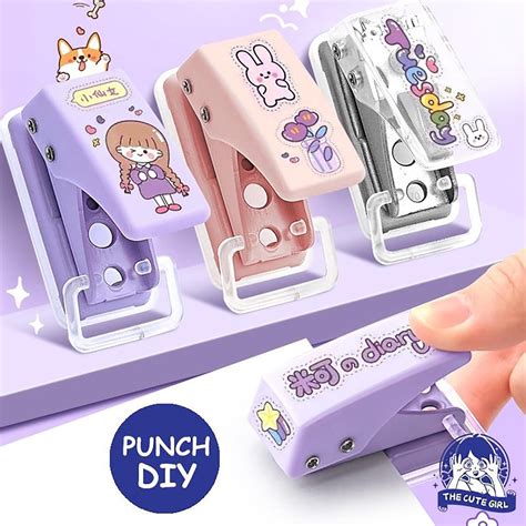 Jual One Hole Punch Pembolong Diy 1 Lubang Pembolong Mini Hole Puncher