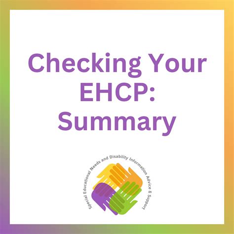 📋 Ehcp Summary Guide Quick And Southampton Send Iass Facebook