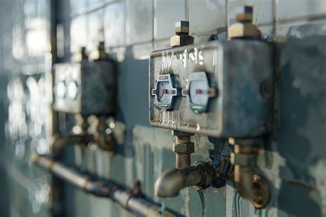 Premium Photo Smart Water Meters Detecting Leaks For Conservatio